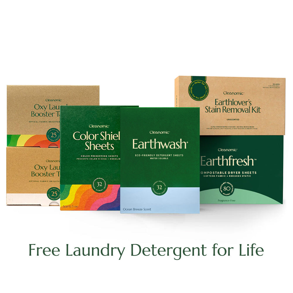 Laundry Bundle: Free* Laundry Detergent for Life – Cleanomic