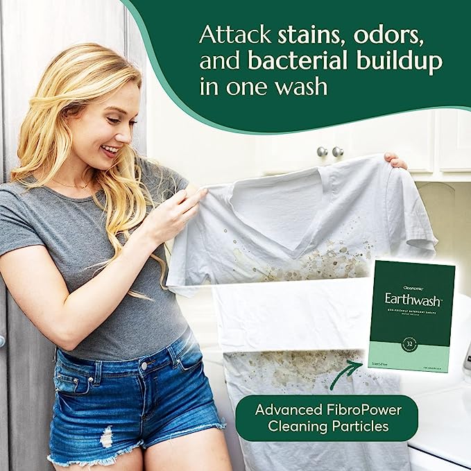 Earthwash Laundry Detergent Sheets – Cleanomic