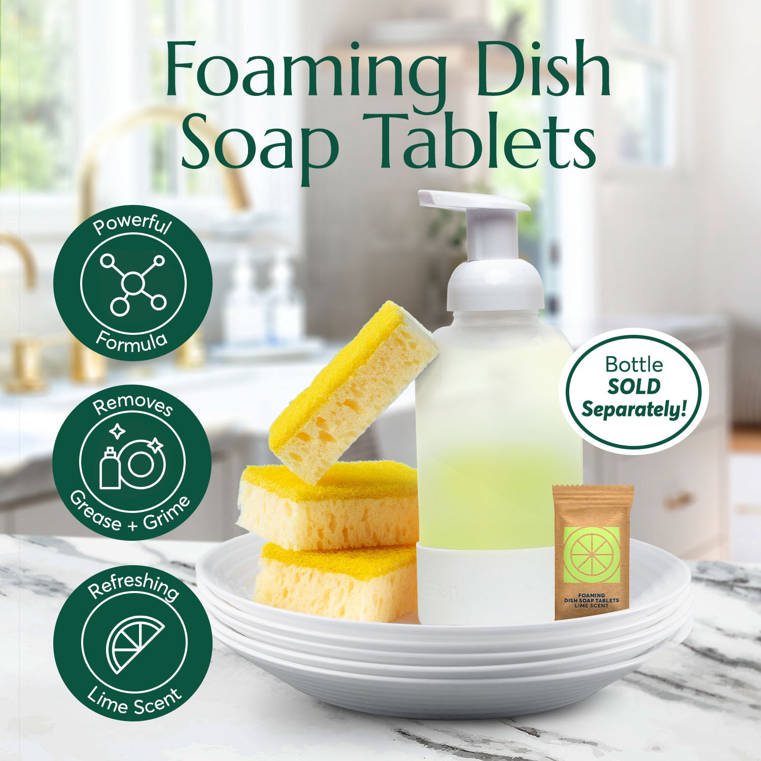 Foaming Dish Soap Tablets – Cleanomic