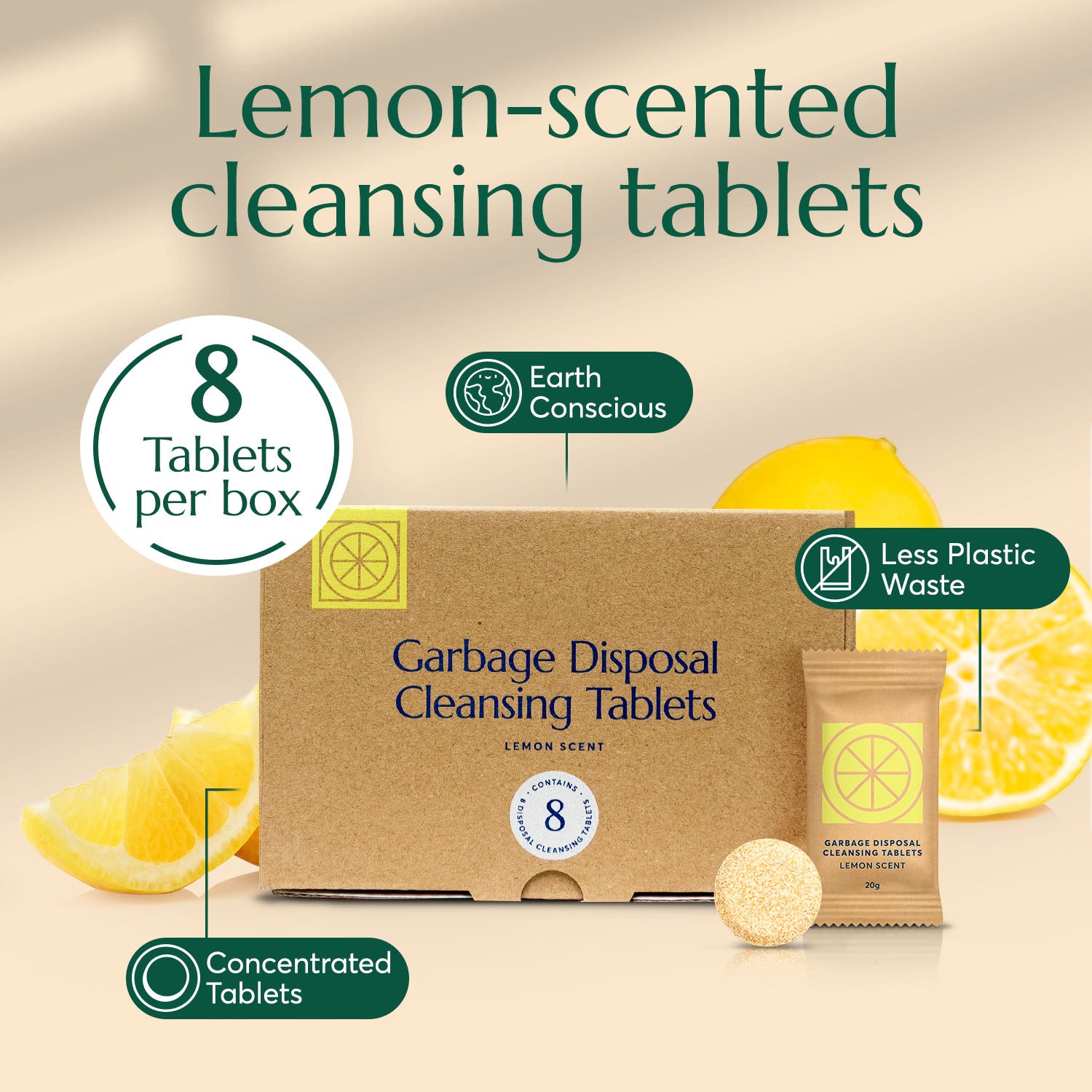 Garbage Disposal Cleansing Tablets – Cleanomic